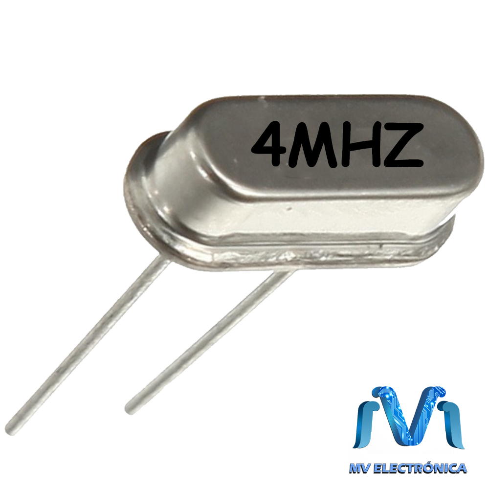 CRISTAL OSCILADOR DE CUARZO A 4 MHZ